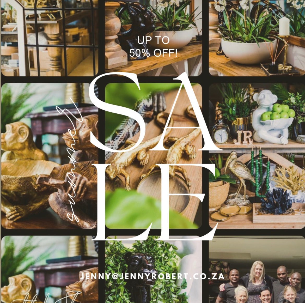 SALE! Items to CLEAR! – Jenny Robert Exclusive Décor
