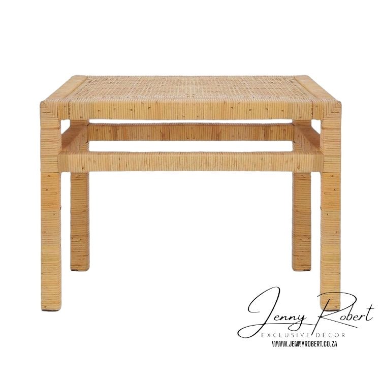 Rattan Bench / Side Table – Jenny Robert Exclusive Décor (Pty) Ltd